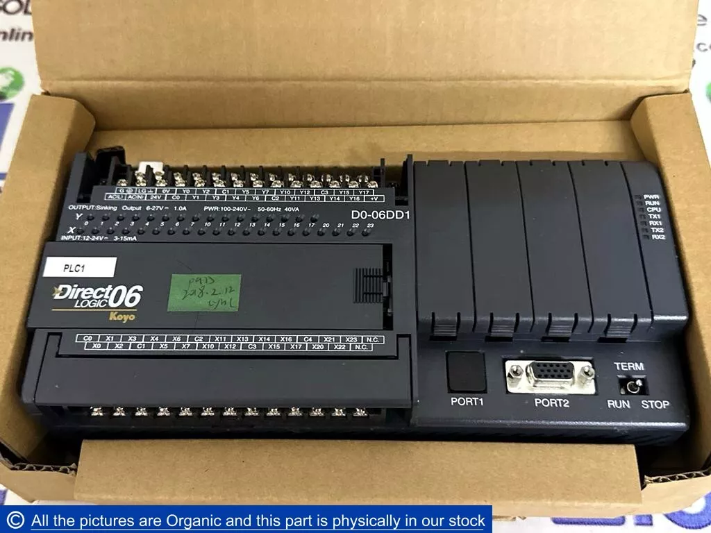 Automation Direct D0-06DD1 DL06 Micro Programmable Controller Module ...