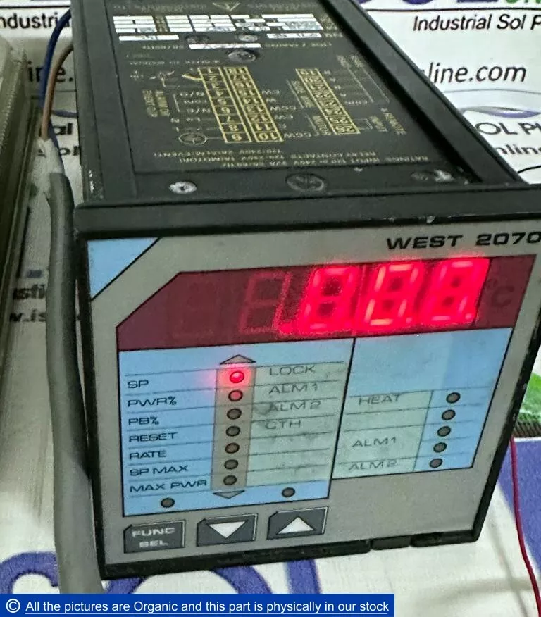 WEST 2070 Microtune Temperature Controller Module 240V 3VA WEST ...