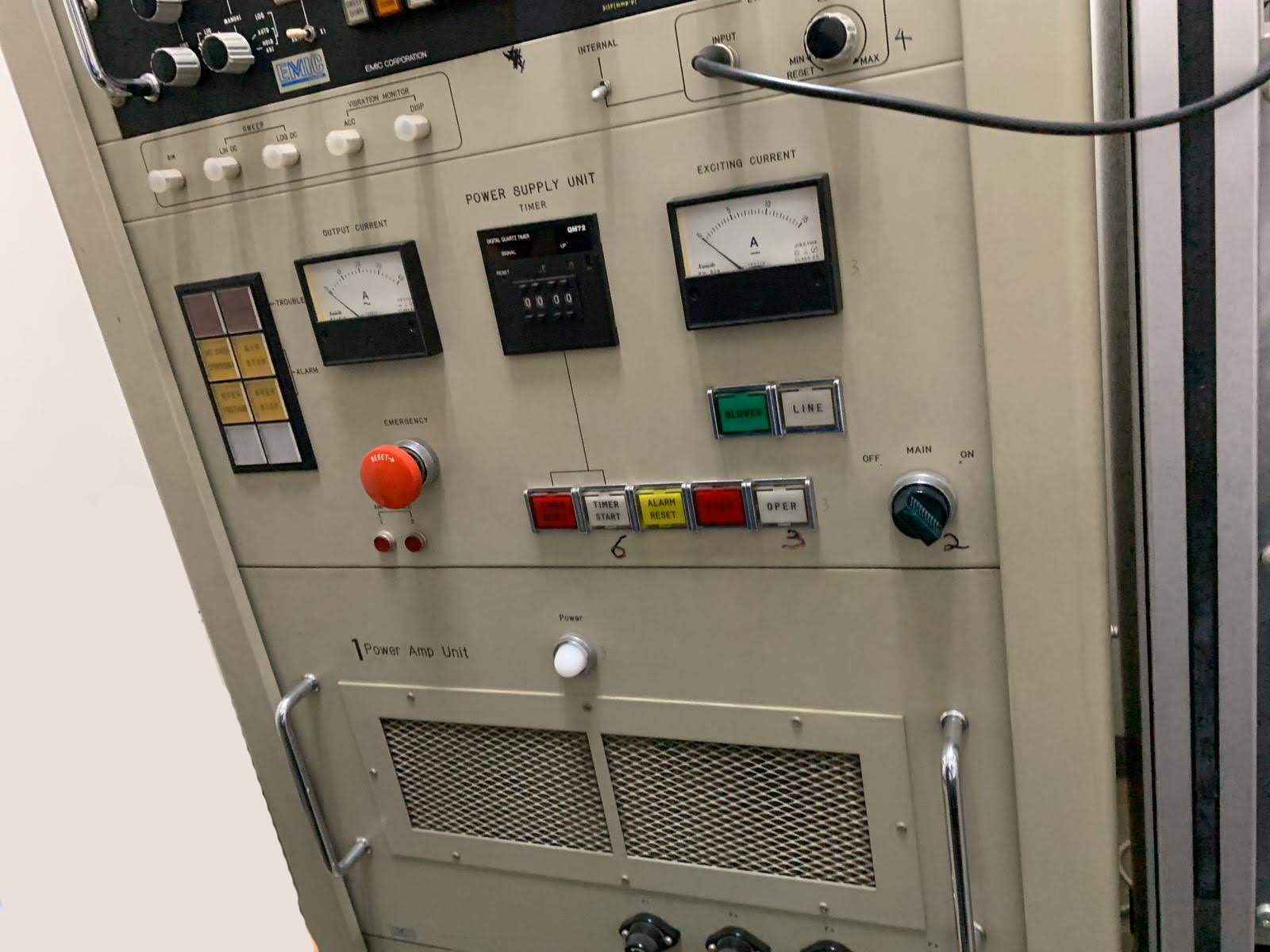 EMIC Vibration Testing System F-400-BM-E04 Controller For 905-FN ...