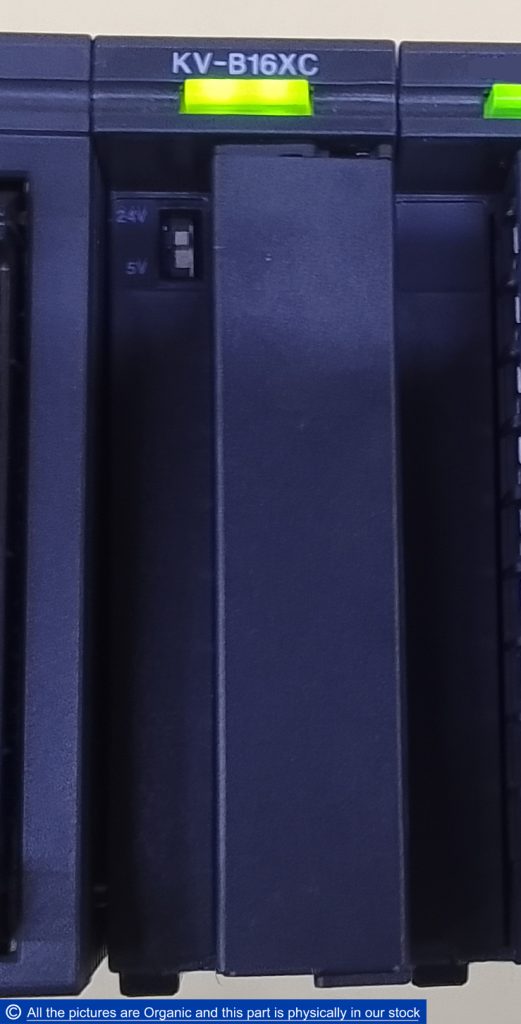 Keyence KV-B16XC PLC 16-Point Relay Input Module KVB16XC KV-8000 Series ...