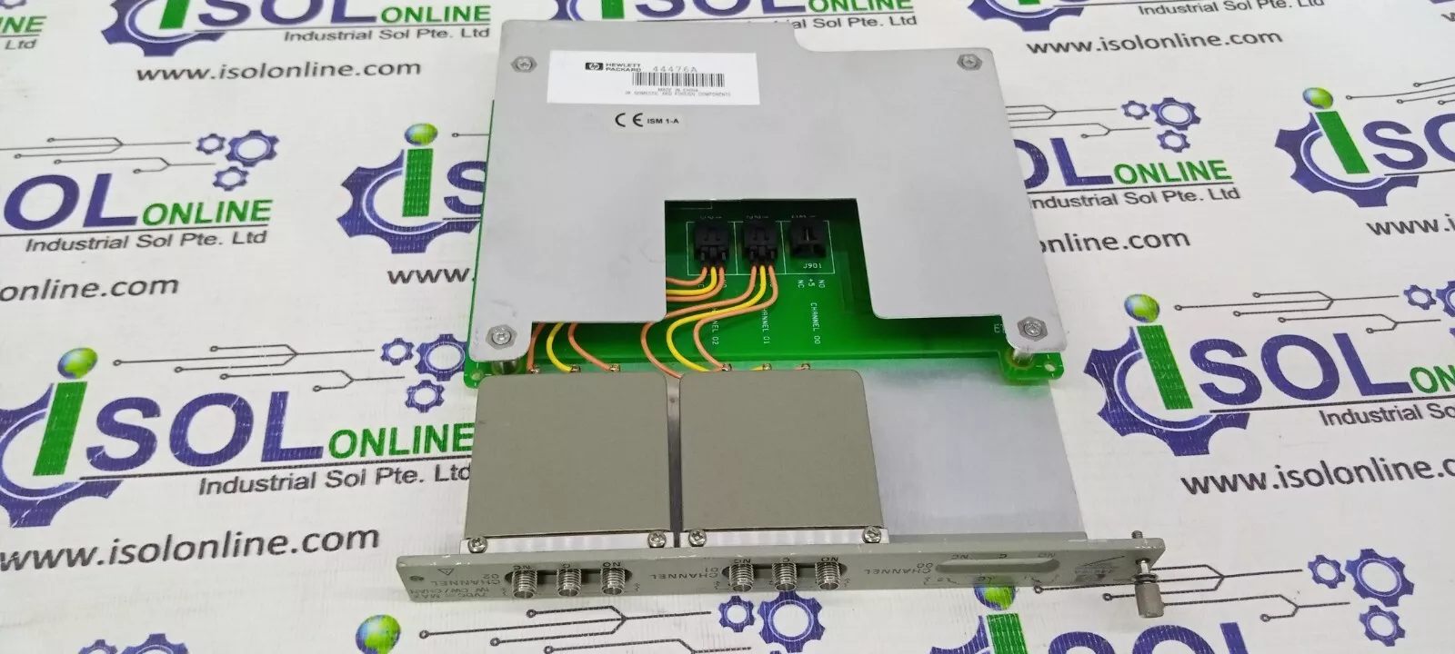 HP / Agilent 44476A Microwave Switch Module 44476-66501 W/ Two 33311B ...