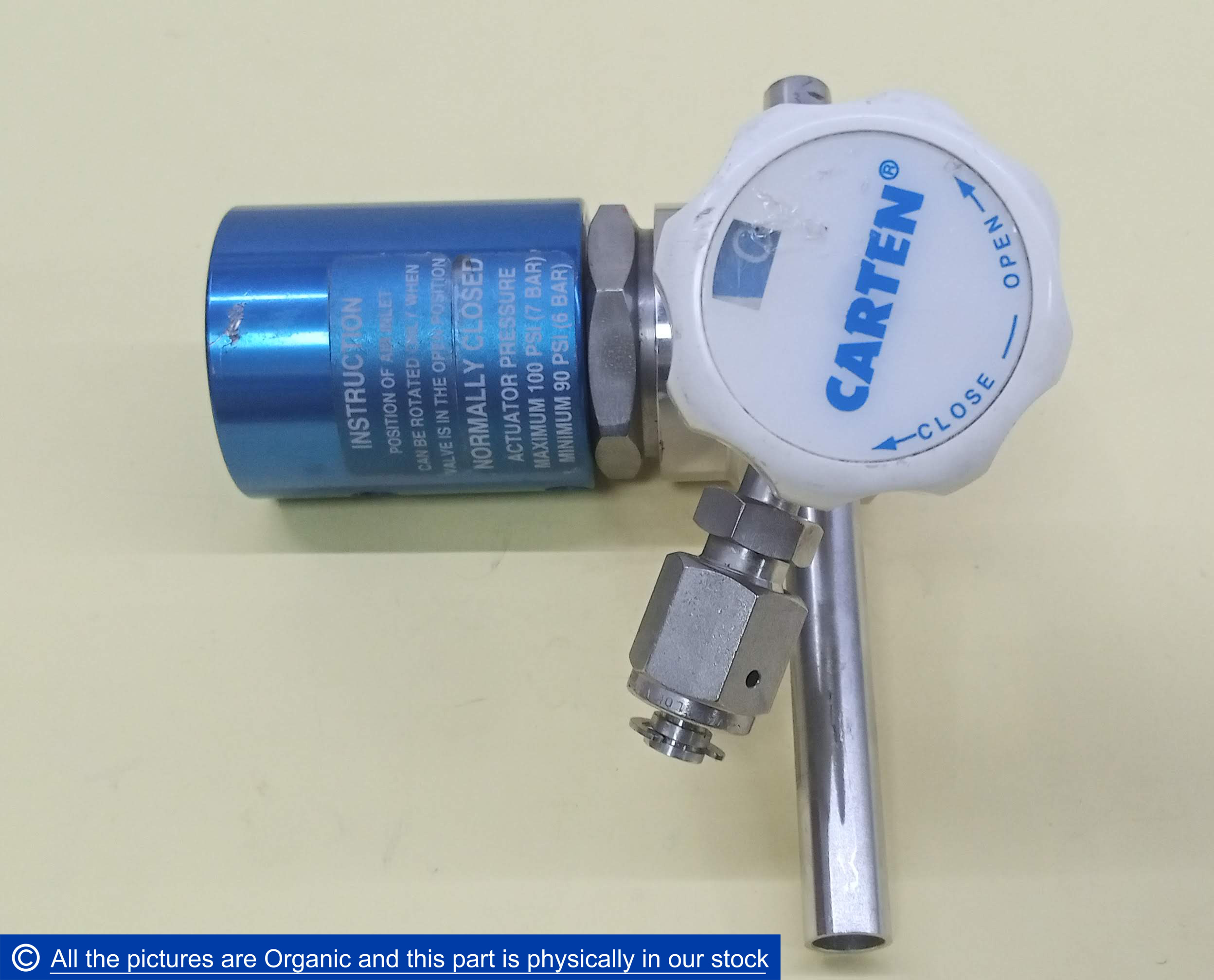SPDSA Carten 174055 Ultra-High Purity Diaphragm Valve SPDSA Series ...