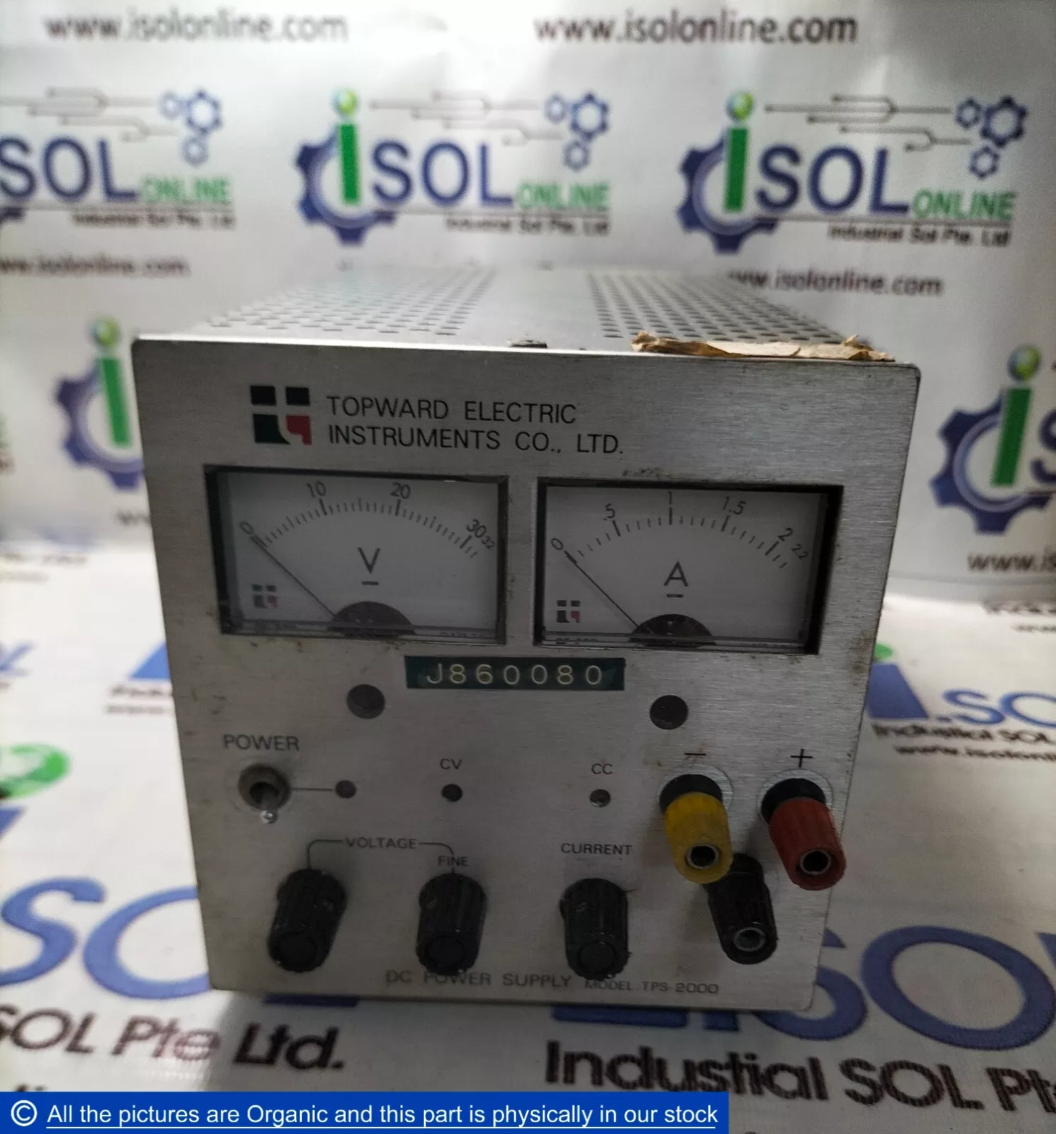 Topward TPS-2000 Analog DC Power Supply 30V 2A 2000-Series Linear ...