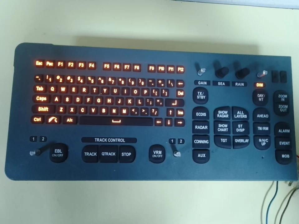 Transas ES6 Dedicated Keyboard 18151701 for Navisailor 4000 Marine ...