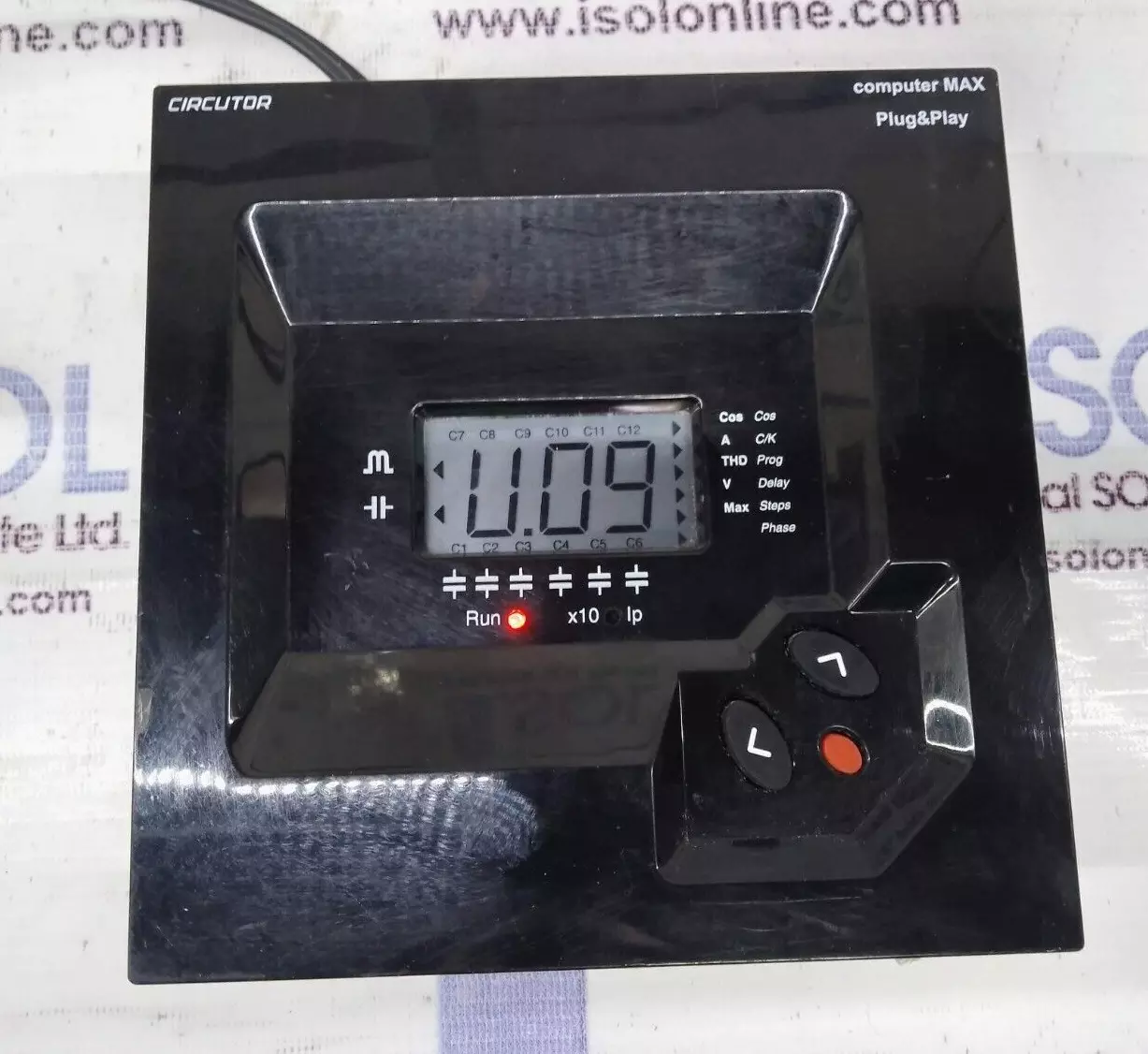 Circutor computer max 6 Plug&Play power factor regulator computer - Industrial SOL Pte Ltd