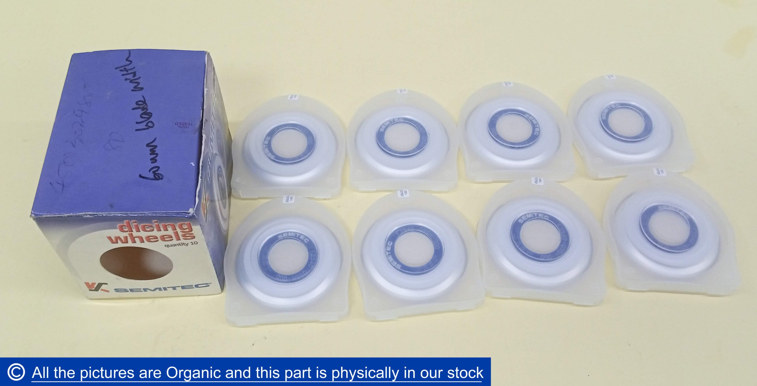 Kulicke & Soffa Semitec F2540-Q5SH-000 Dicing Wheels Diamond Blade Lot ...