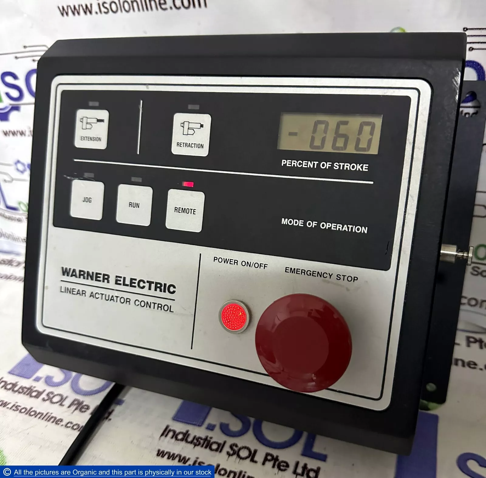 Warner Electric MCS-2051 Linear Actuator Controller 6932-448-015 ...