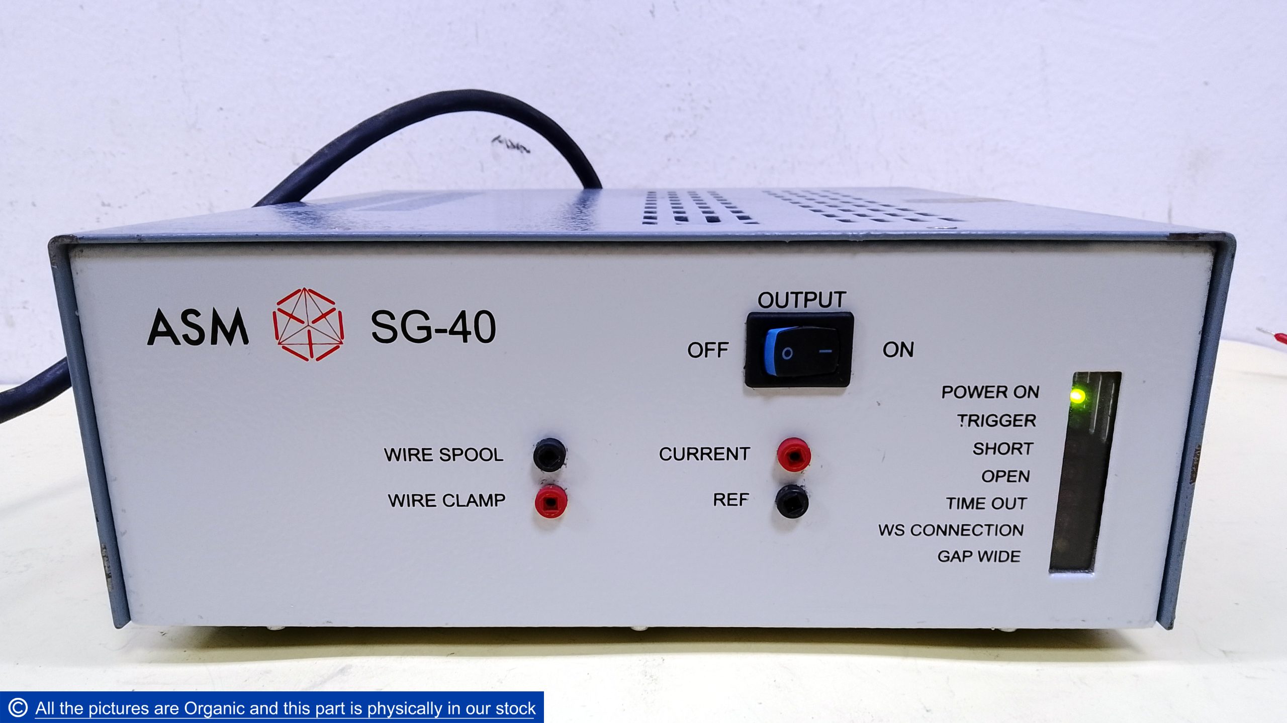 ASM SG-40 01-89027 Rev B Spark Generator Bonders Ignition ASM ...