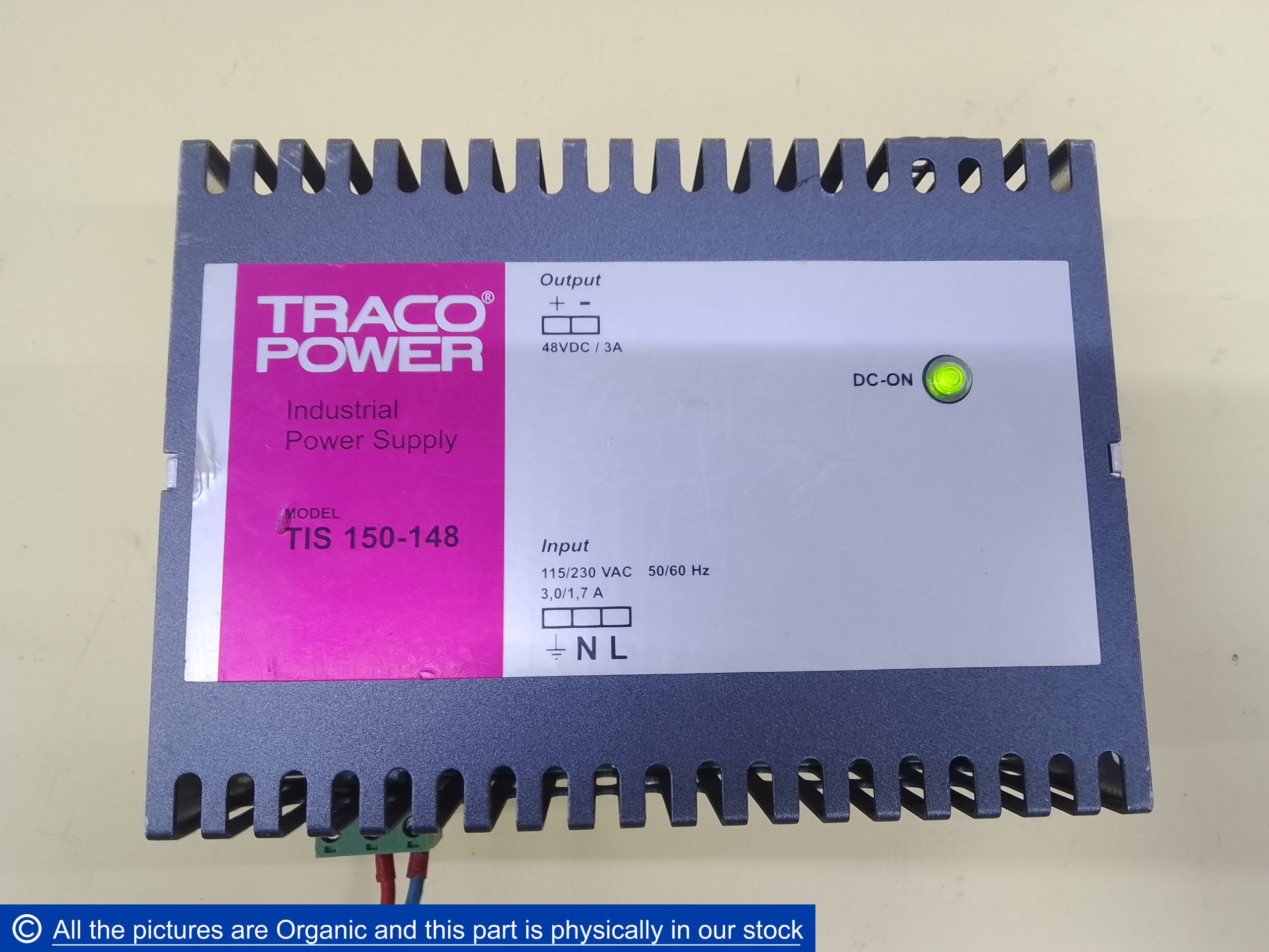 Traco Power TIS 150-148 Single-Output AC/DC Industrial Power Supply TIS ...