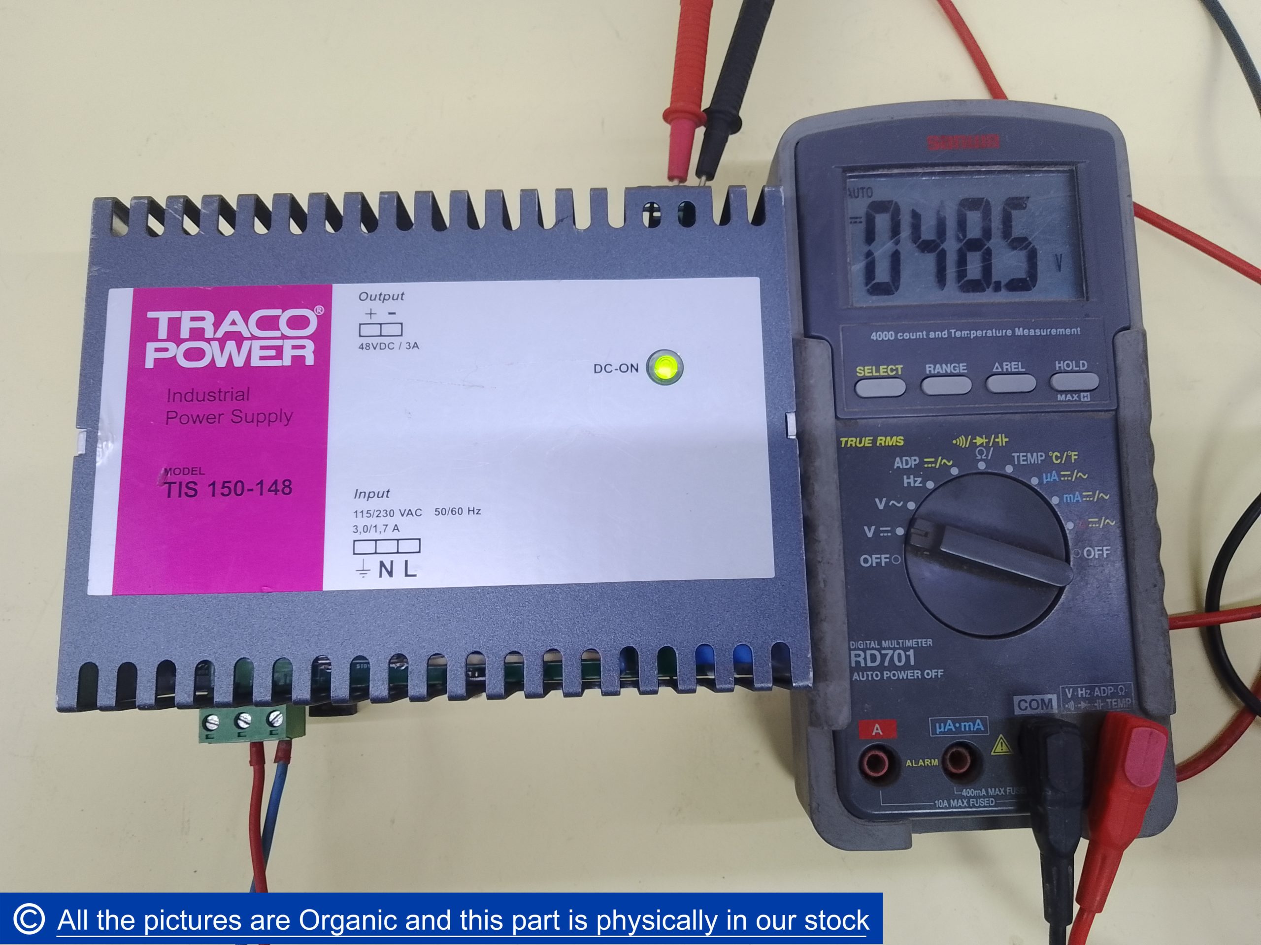 Traco Power TIS 150-148 Single-Output AC/DC Industrial Power Supply TIS ...