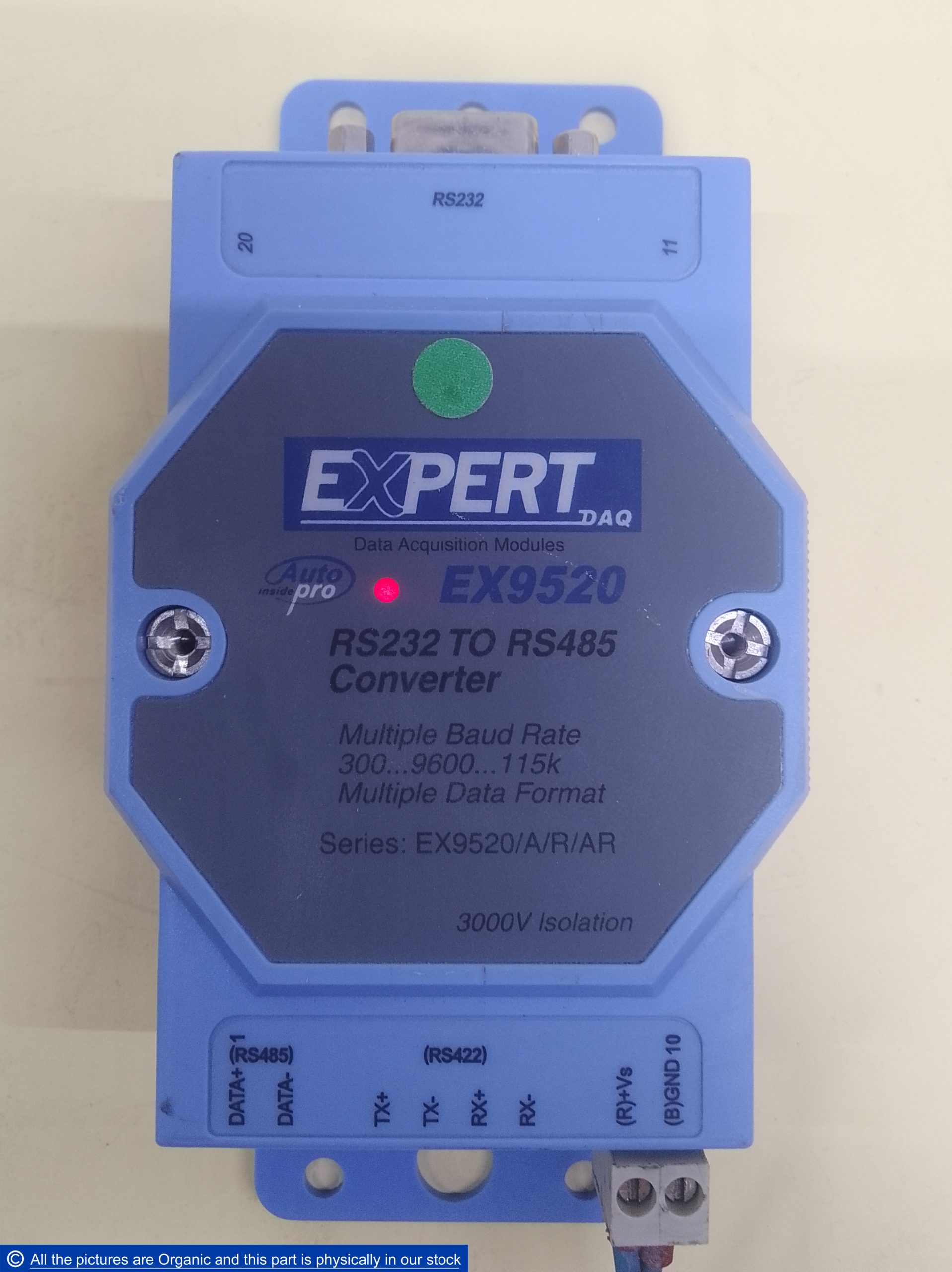 ExpertDAQ EX9520 RS232 To RS485 Converter Industrial Data Acquisition ...