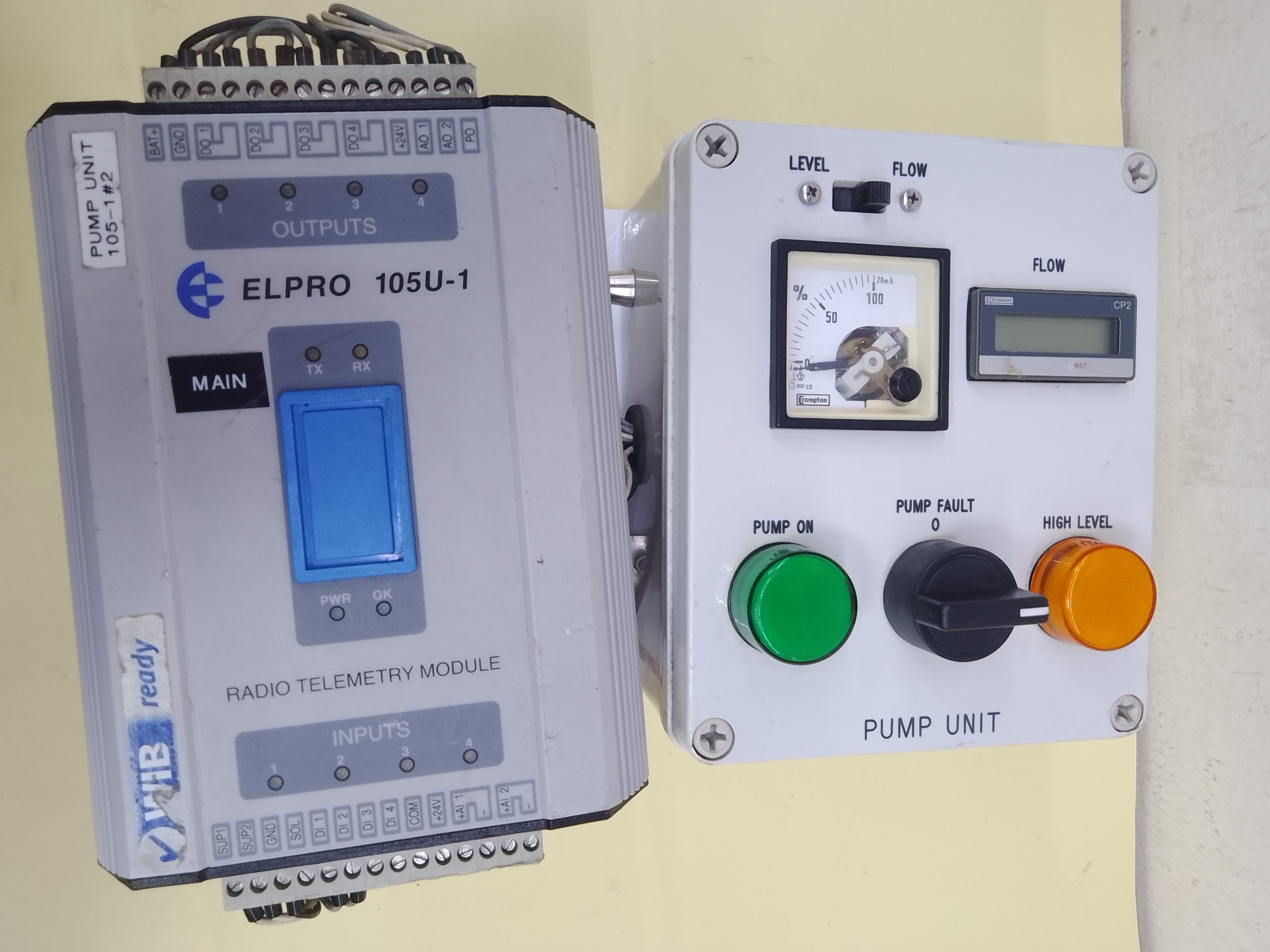 Elpro 105U-1 H 460 N Wireless Multi-I/O Radio Telemetry Module With ...