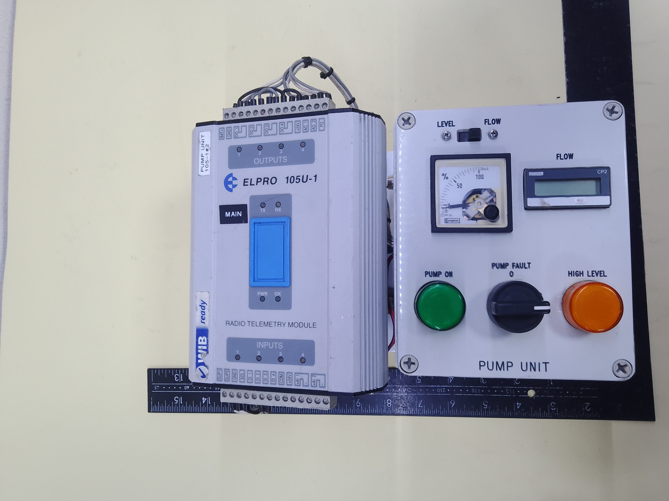 Elpro 105U-1 H 460 N Wireless Multi-I/O Radio Telemetry Module With ...