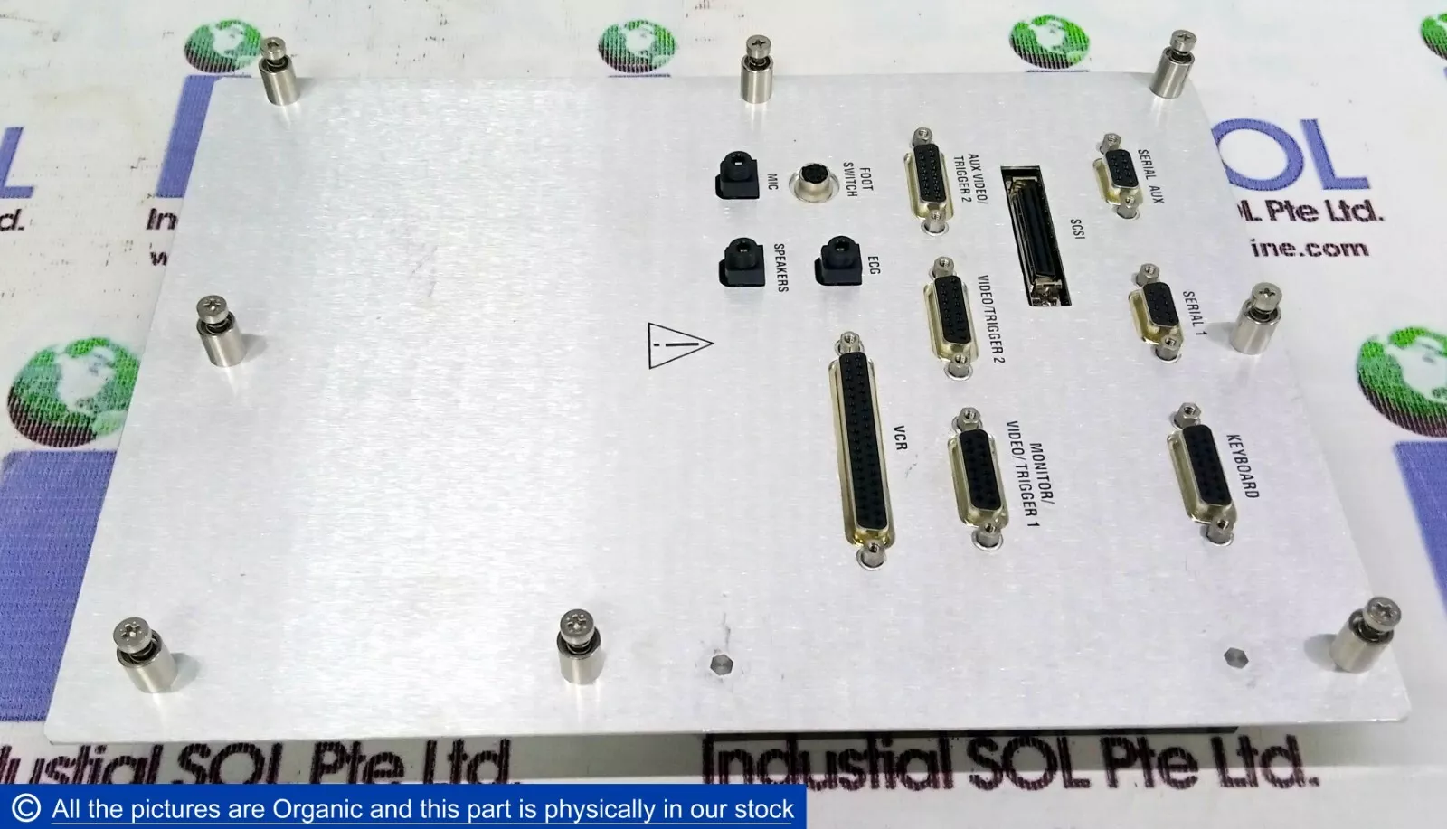 HP / Agilent M2409-20030 Rev-A Rear Panel For Image Point Ultrasound ...