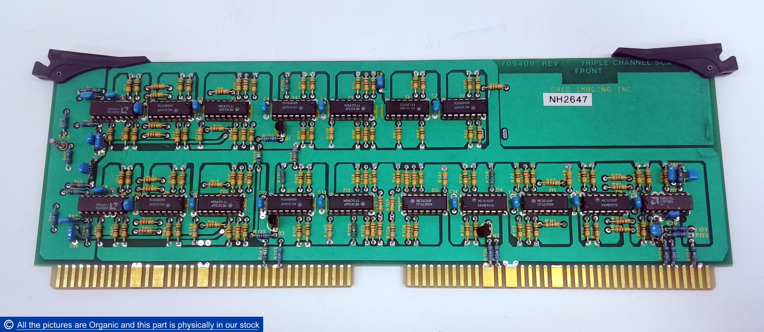 Ohio Imaging 709409 Rev C Triple Channel SCA Board Rear 709409-C ...