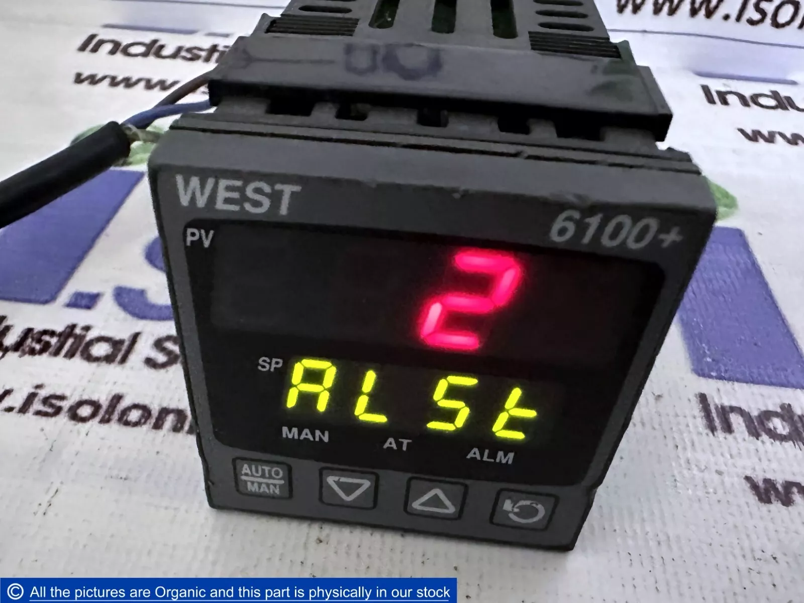 West P6100 Digital Temperature Controller 2210102 S160 PRL 4K 6100 ...