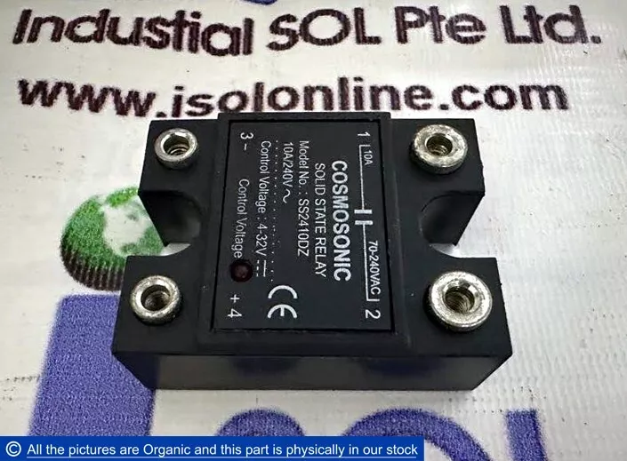 Cosmosonic SS2410DZ Solid State Relay 10A 240V Semiconductor SSR ...