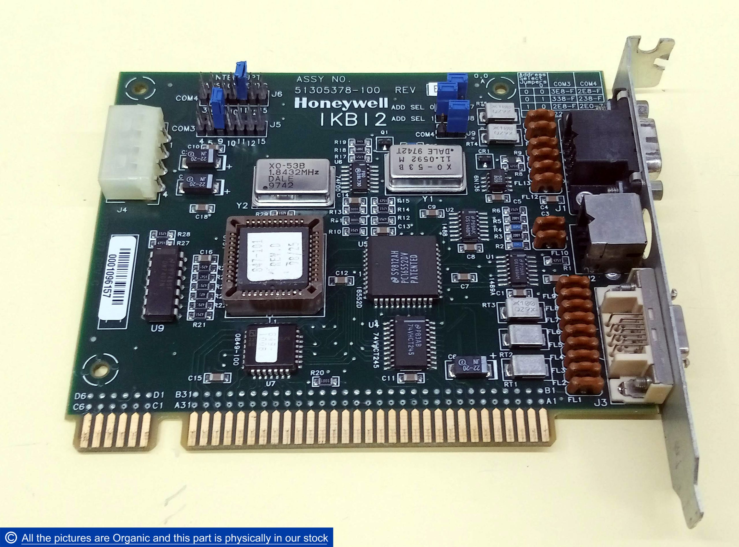 Honeywell IKBI2 Integrated Keyboard Interface Board 51305378-100 Rev E ...