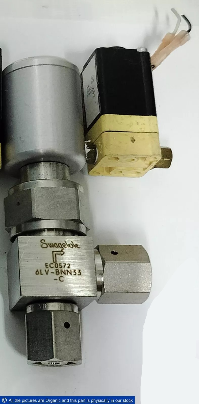 Swagelok 6LV-BNN33-C Elbow Bellows Sealed