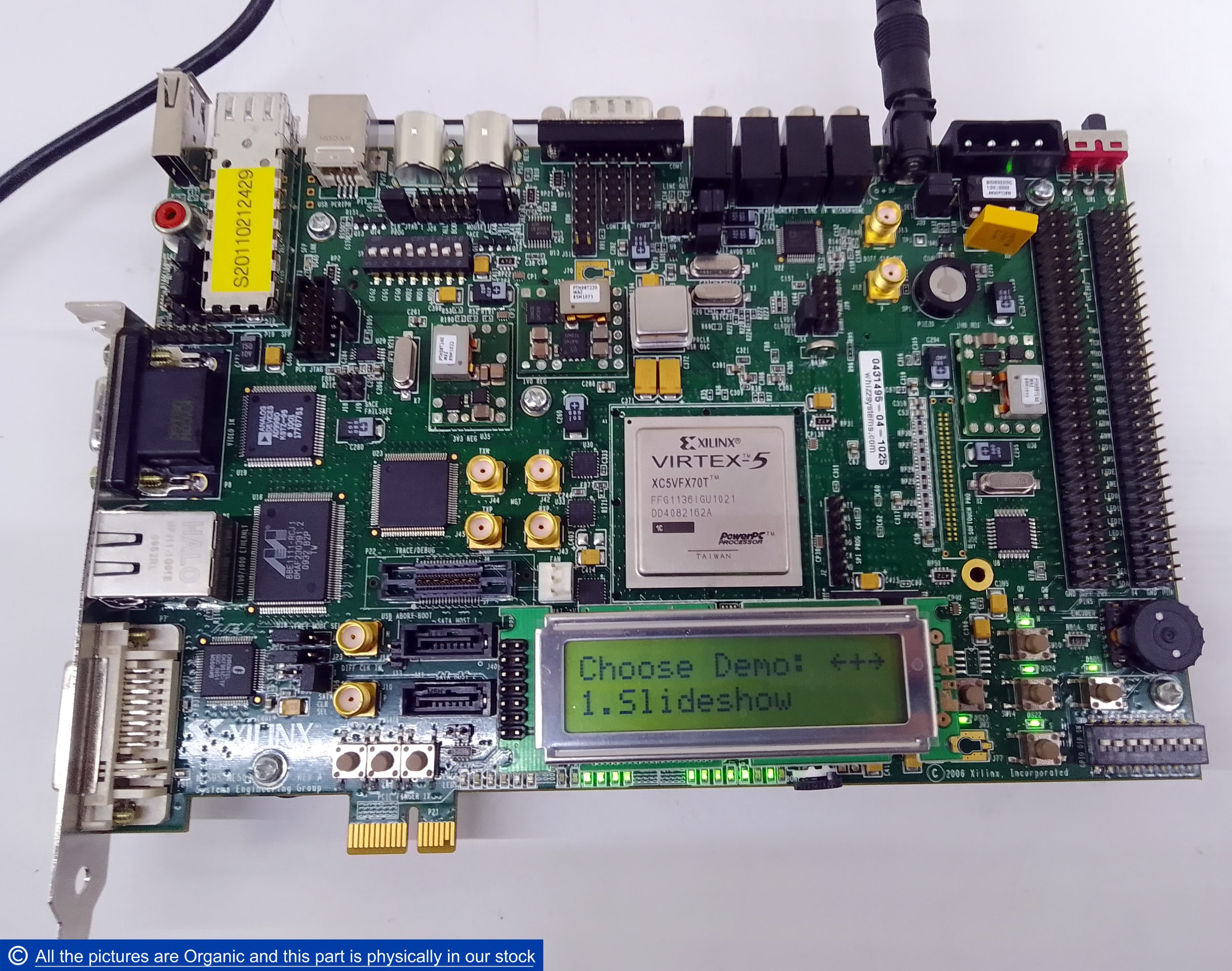 Xilinx Virtex-5 FPGA ML507 Embedded Power PC Programming & Development Platform - Industrial SOL ...