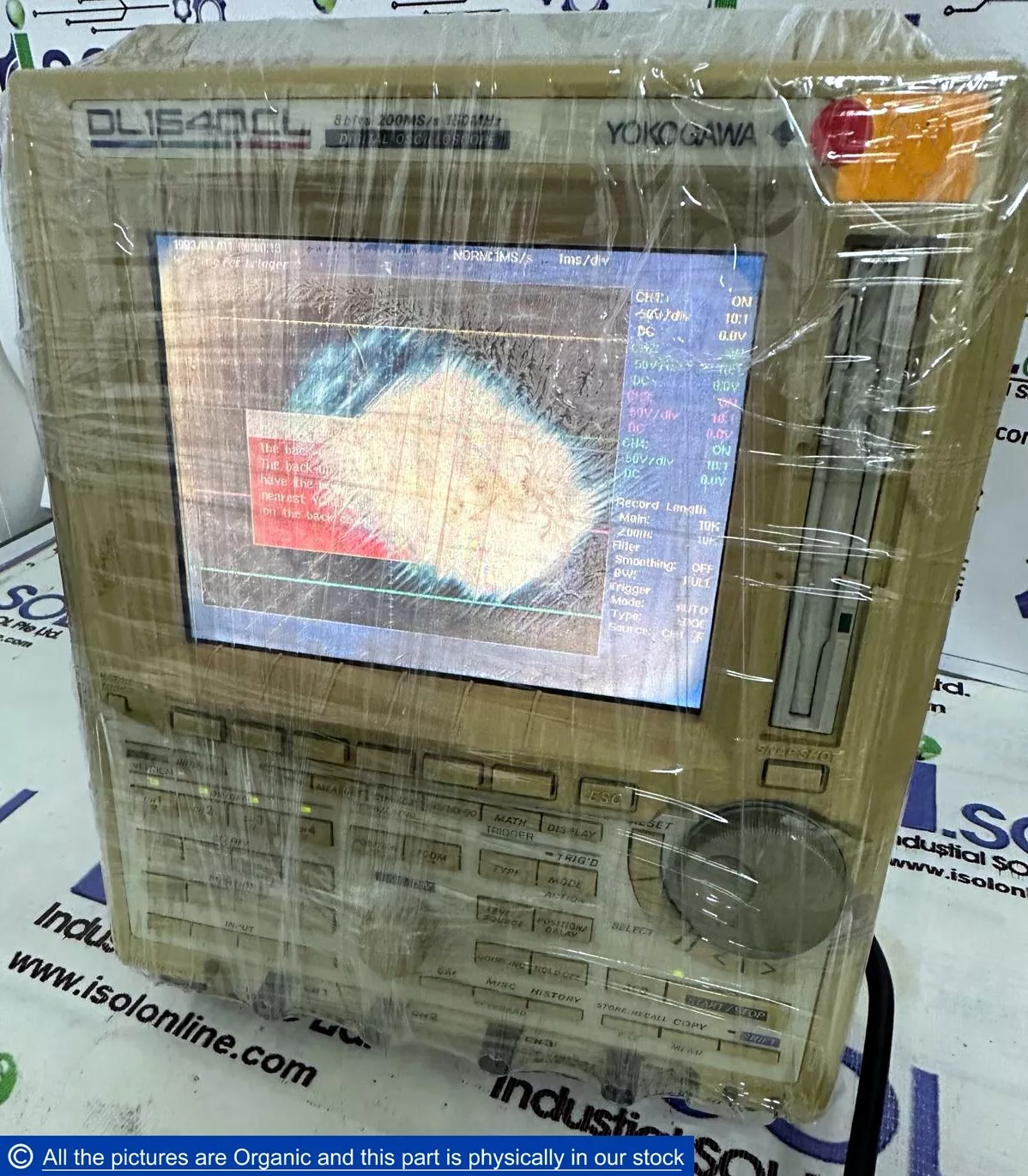 Yokogawa DL1540CL Portable Digital Oscilloscope 8bits