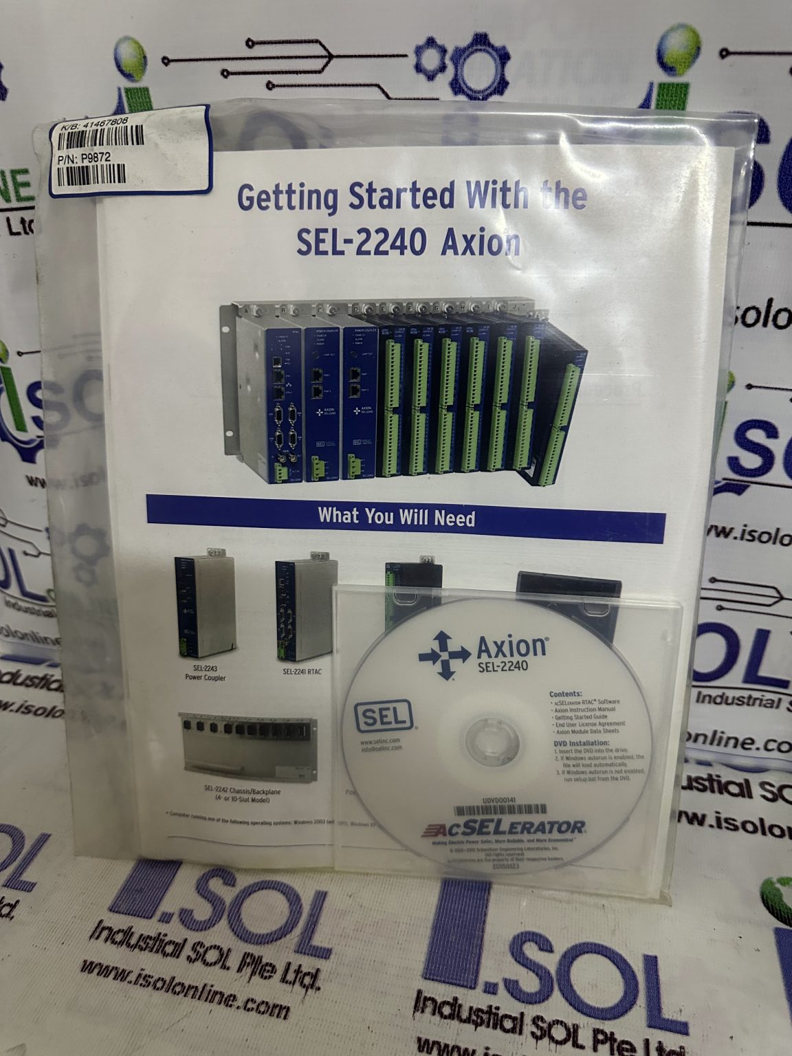 SEL-2240 Axion P9872 ACSELerator RTAC Software Schweitzer Engineering ...