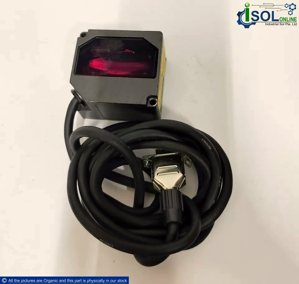 Keyence BL-701 Laser Barcode Reader Scanner Raster Type 650nm 700 Scans ...