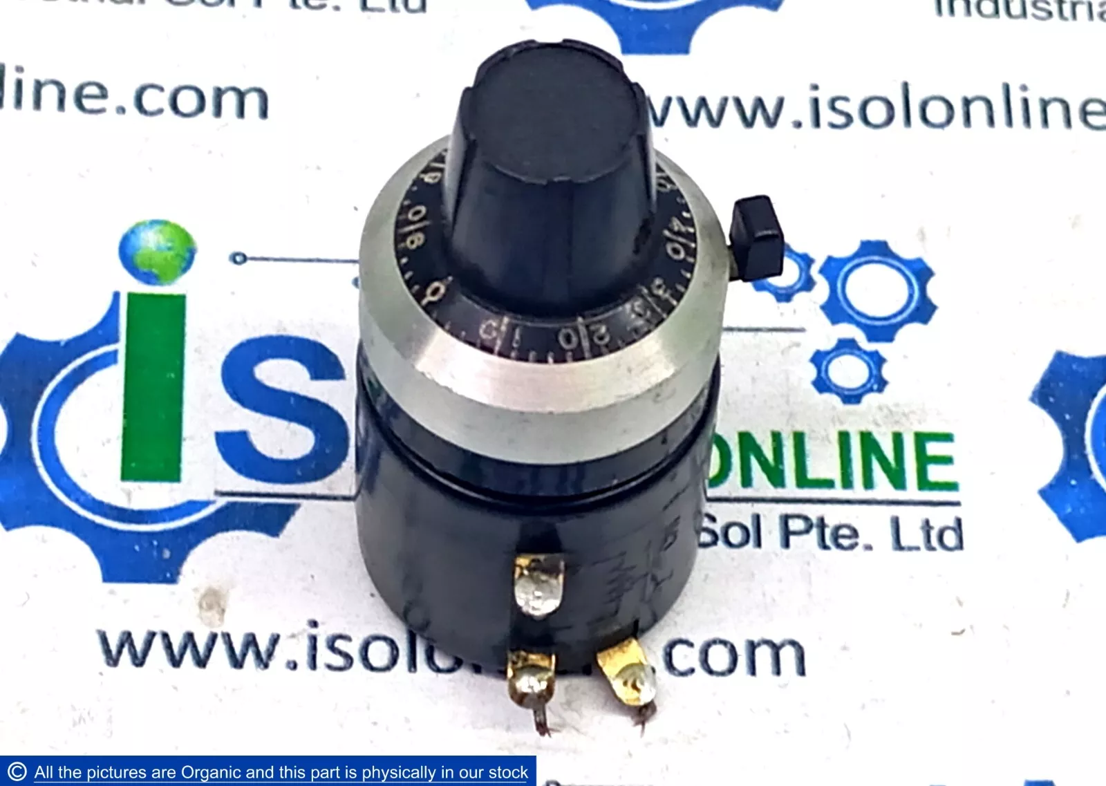 Helical RRS 10 Wire-Wound Multi-Turn Potentiometer 100K Ohm JRM ...