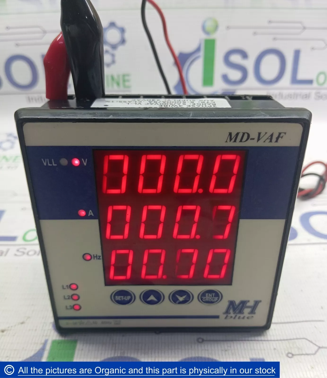 MunHean MH Blue MD-VAF Multifunctional Digital Panel Meter MD VAF 3 ...