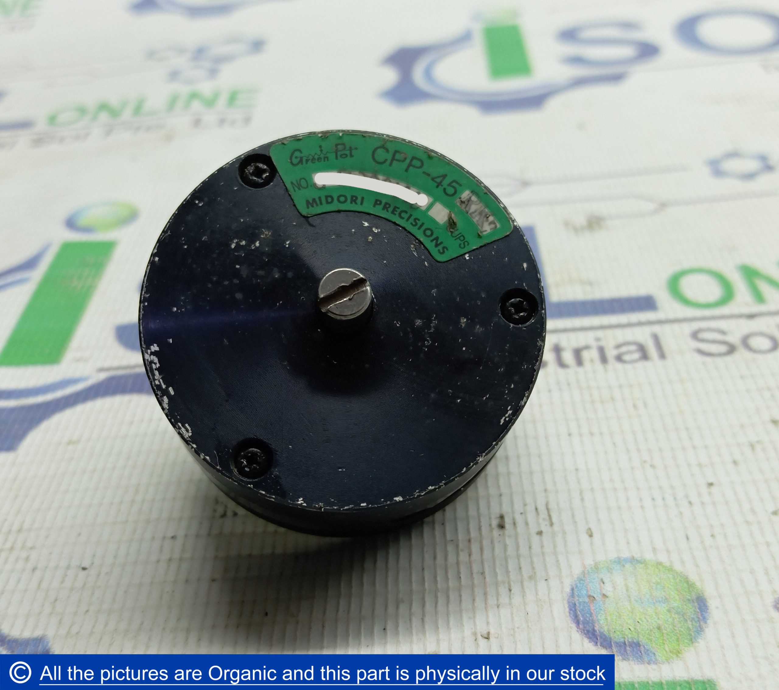 Midori Precisions Green Pot CPP-45 Multi-turn Series Potentiometer Res 5k Ohm - Industrial SOL ...