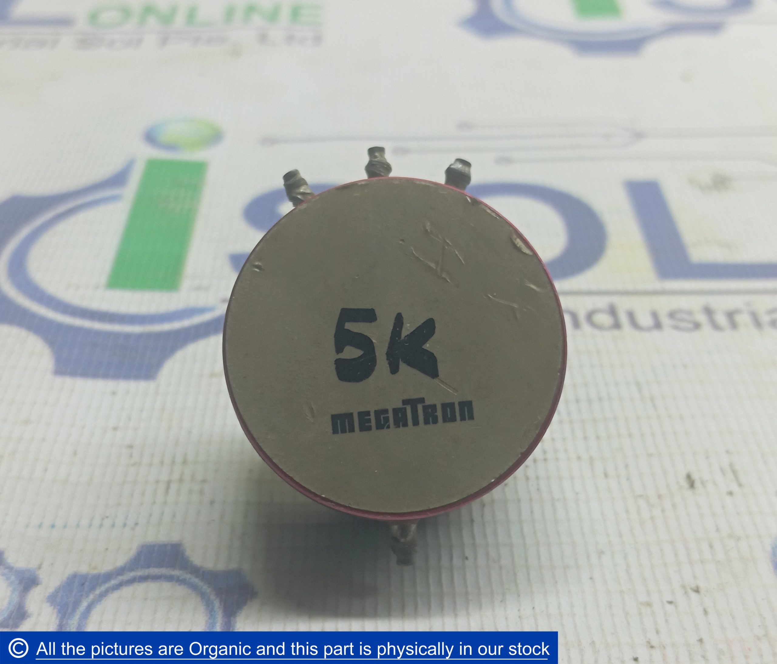 Megatron Precision Potentiometer 5K Ohm Red Marine Store Spare ...