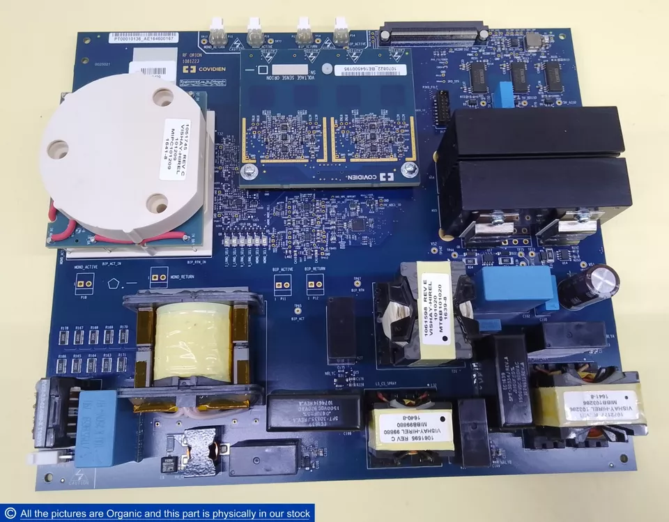 Covidien 1081223 RF Orion Board W/ 1069920 Voltage Sense Orion PCB ...