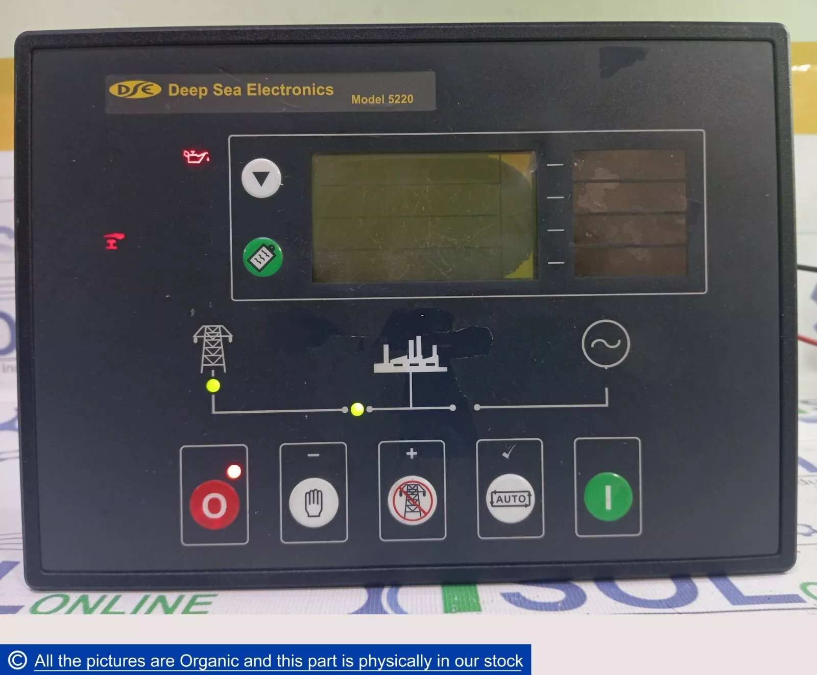 Deep Sea Electronics Model 5220 AMF Control Module Generator Controller DSE5220 - Industrial SOL ...