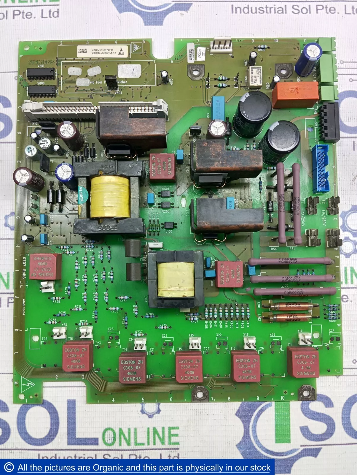 SIEMENS C98043-A7002-L1-12 Power Board Assy C98040-A7002-C1-5 For ...