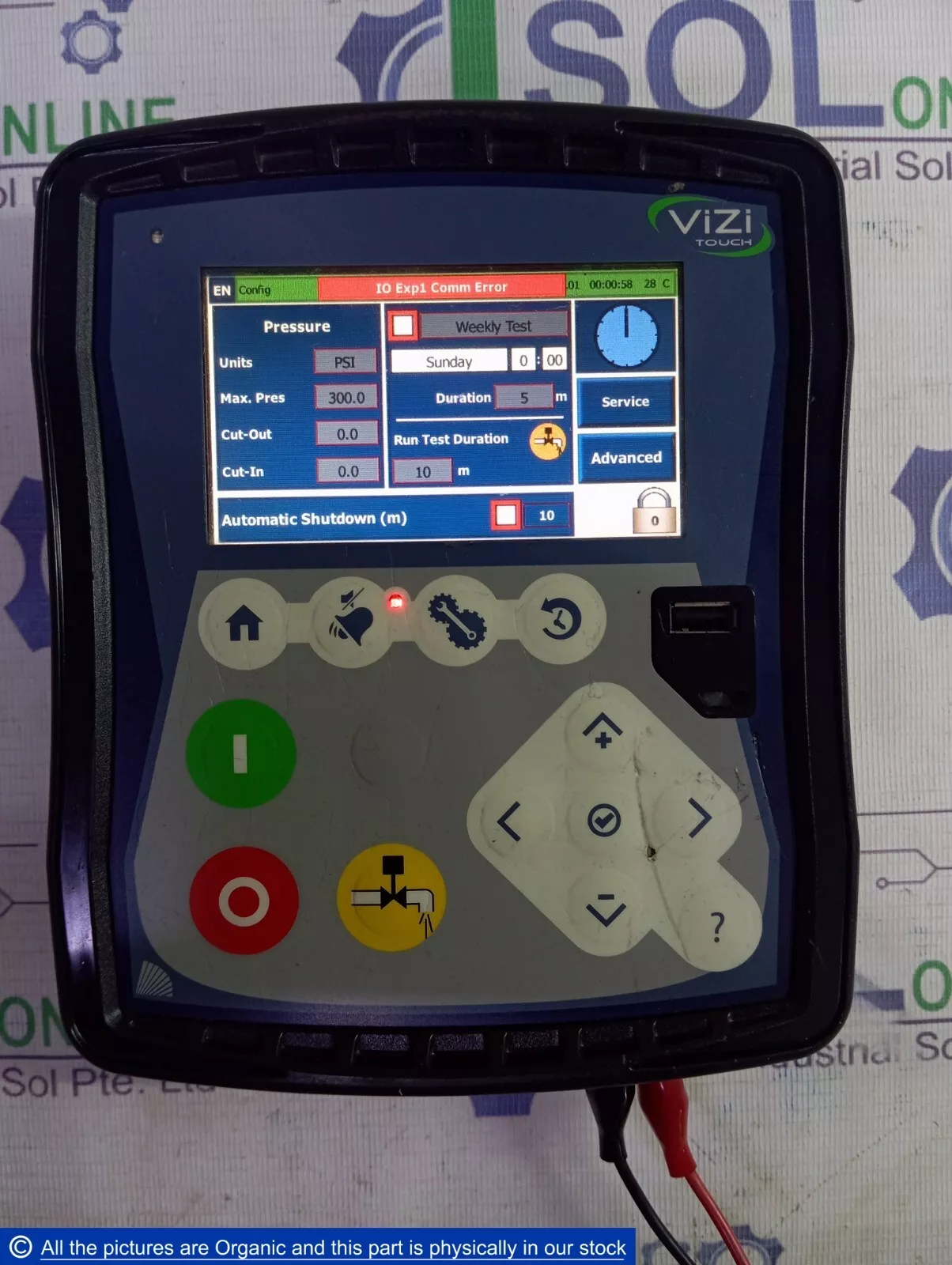 TORNATECH GPY-400/150/3/50 v1.2.2.6 ViZi Touch Panel 101350468 Pump ...