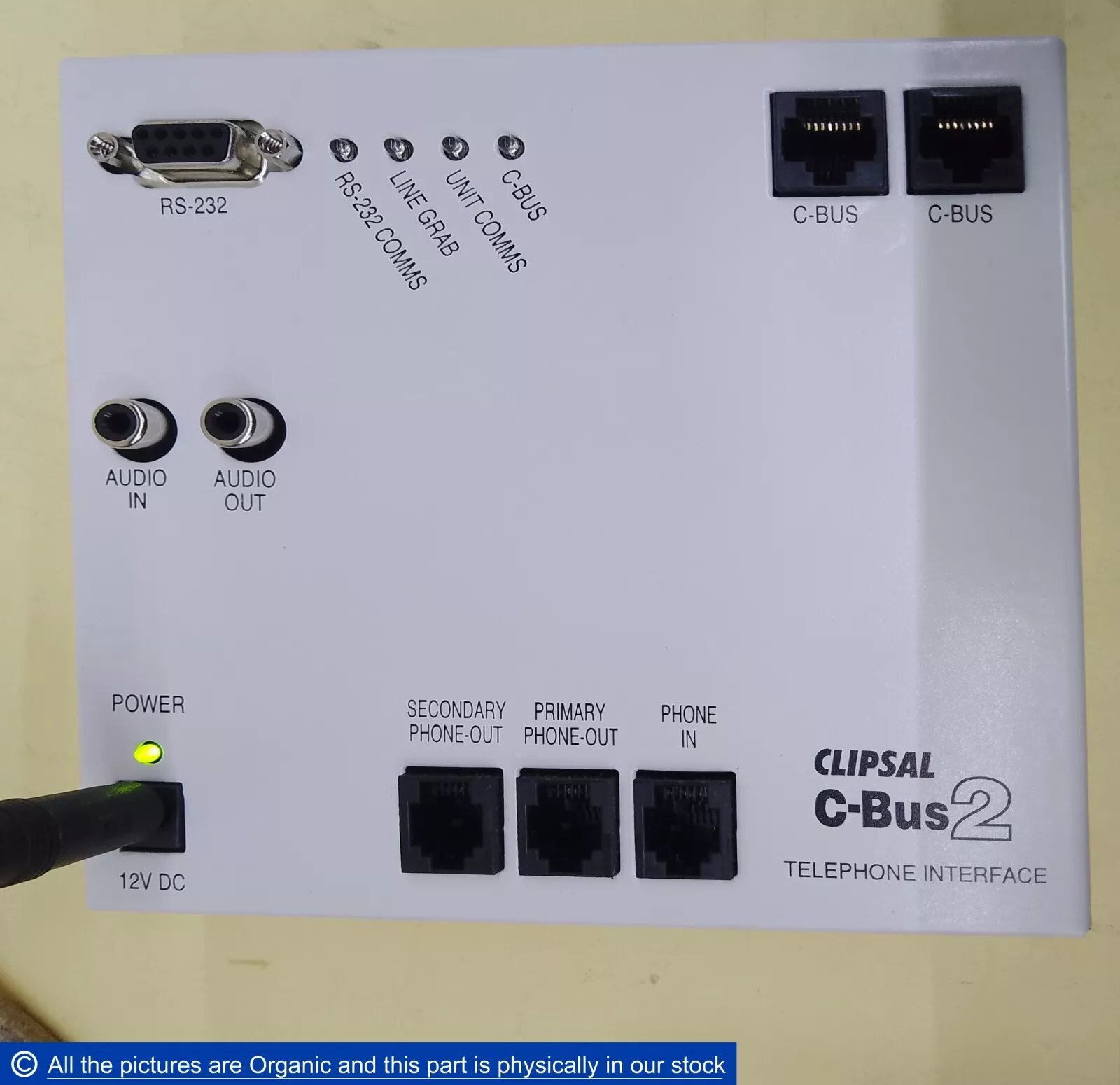 Clipsal C-Bus2 E5100TAU-314 82039 28103 C-Bus Telephone Interface 5100T ...