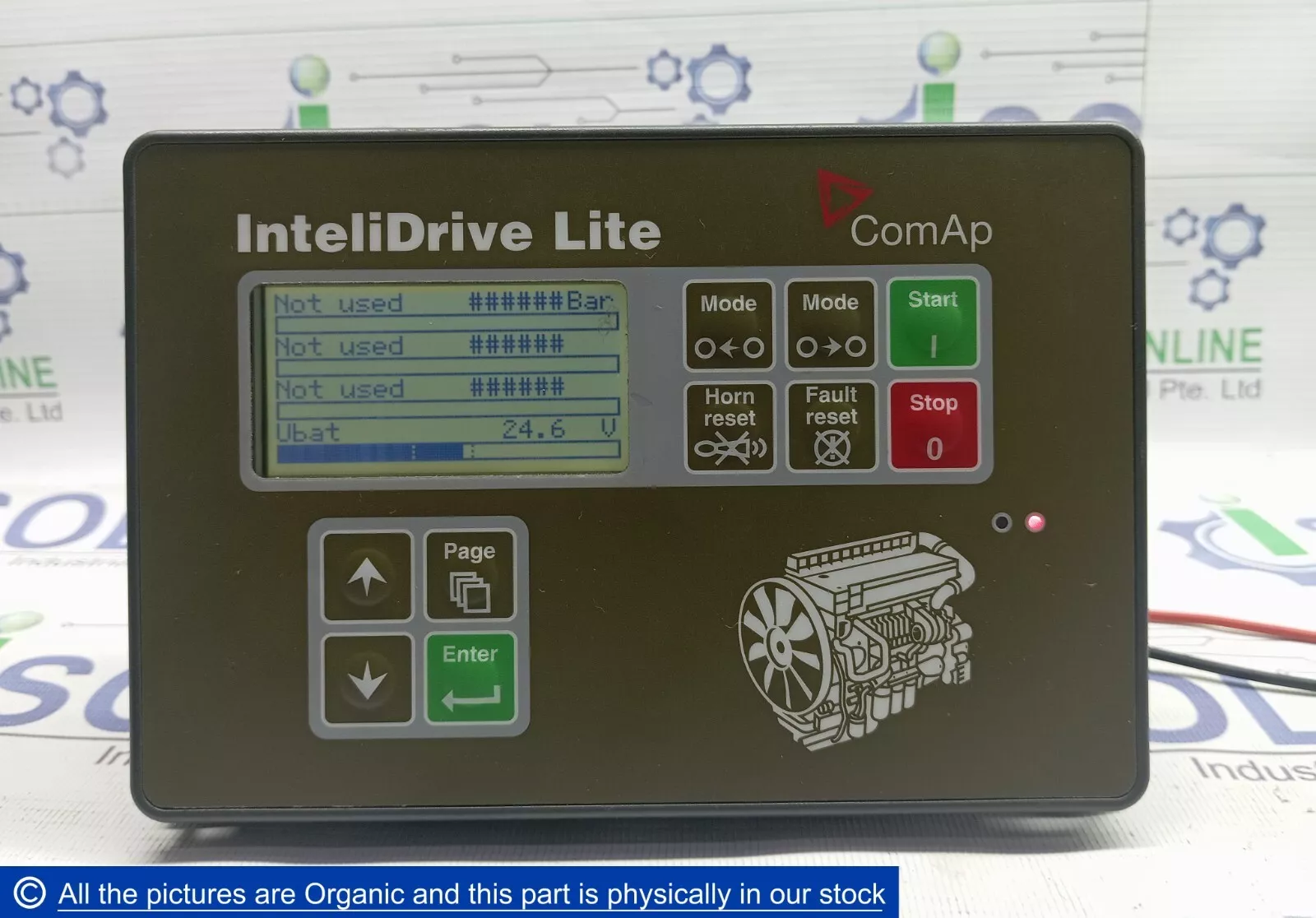 ComAp ID-Lite InteliDrive Lite HW Ver 1.3-SI Engine Controller Pump & Compressor - Industrial ...