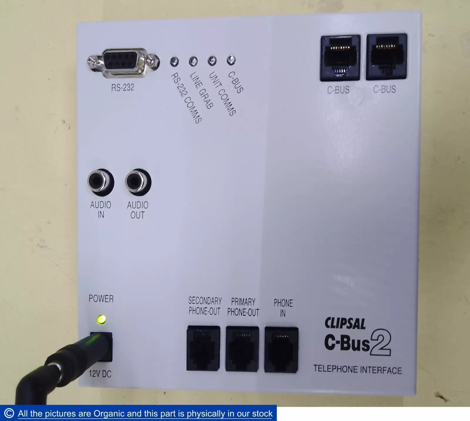 Clipsal C-Bus2 E5100TAU-326 82039 28103 C-Bus Telephone Interface 5100T ...