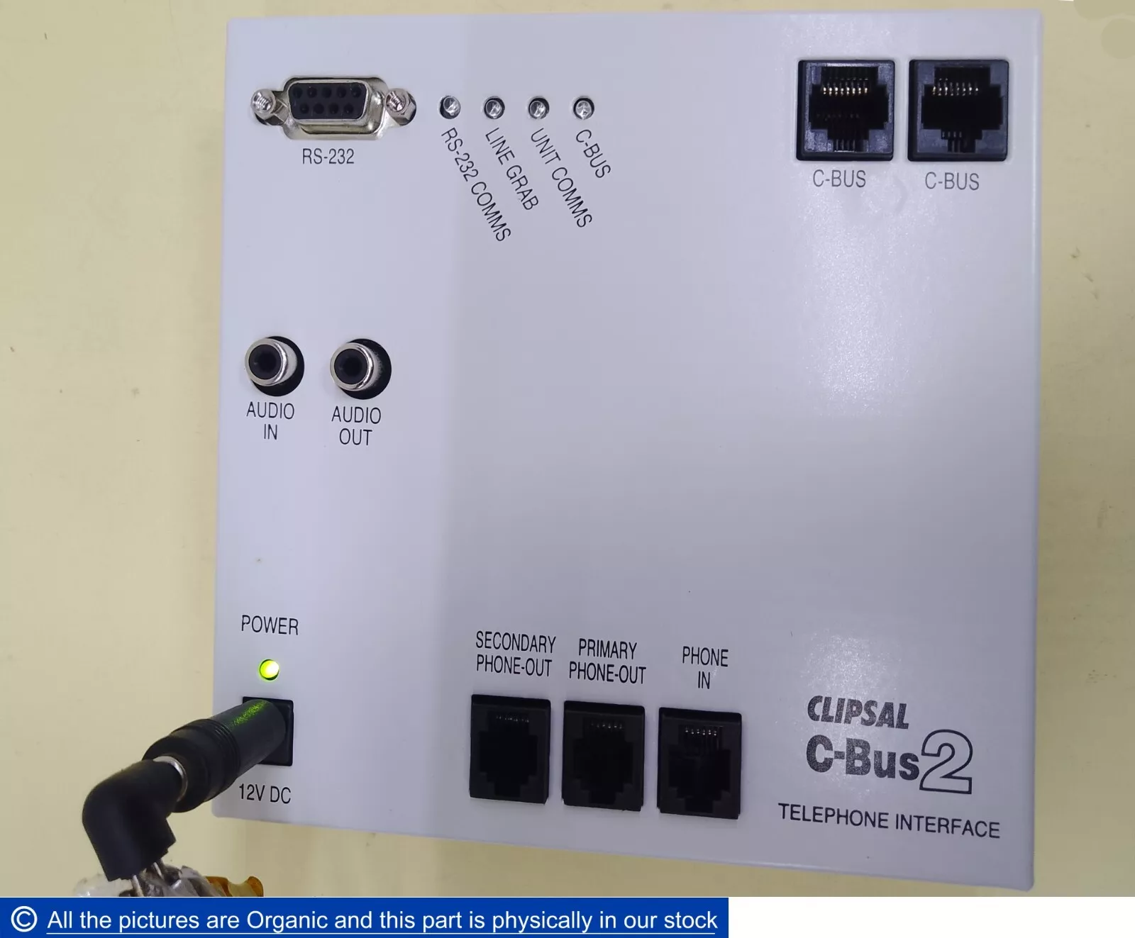 Clipsal E5100TAU-304 82039 28103 C-Bus Telephone Interface 5100T C-Bus2 ...