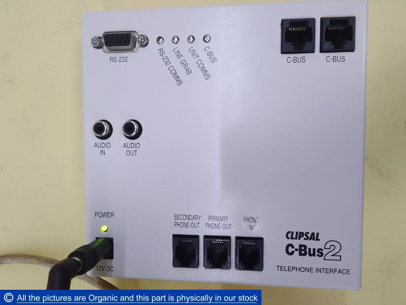 Clipsal E5100TAU-324 82039 28103 C-Bus Telephone Interface 5100T C-Bus2 ...