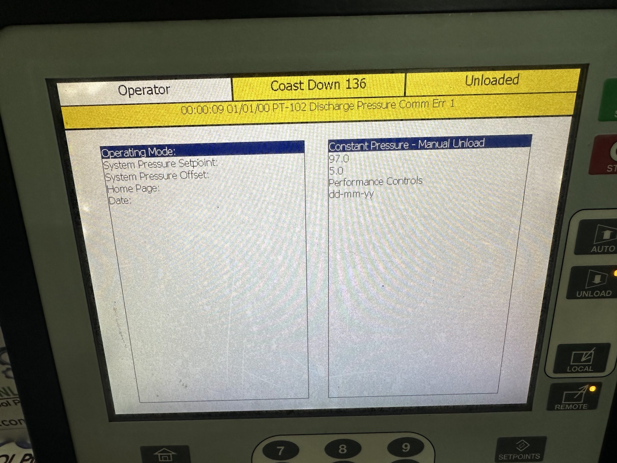 Ingersoll Rand Maestro Control Module AAP3798102-00140 Ver 4.6 MSG ...