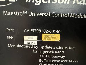 Ingersoll Rand Maestro Control Module AAP3798102-00140 Ver 4.6 MSG ...