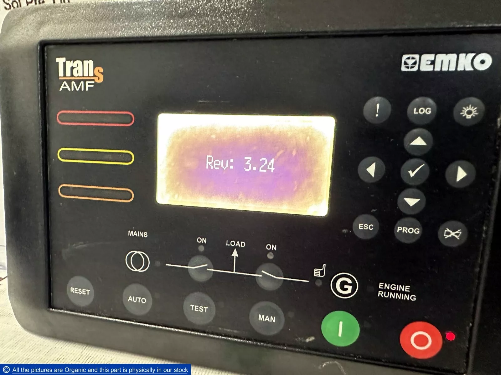 EMKO Trans-AMF Rev 3.24 Automatic Mains Failure Unit TransAMF Genset ...