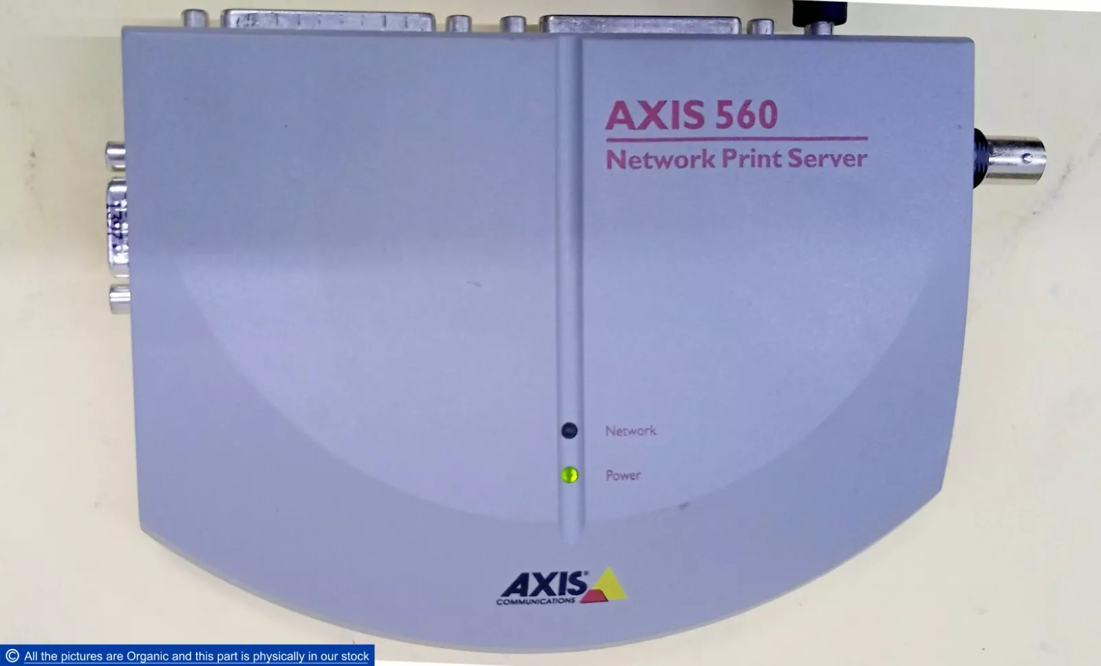 Axis 560 Network Print Server 0053-1 1K 2x Parallel Axis Communications ...