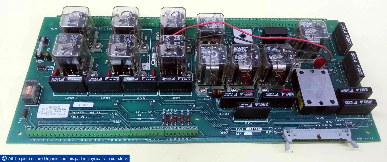 Elgin Electronics 174235 Relay Interface PC Board Assy 174235 Picker ...