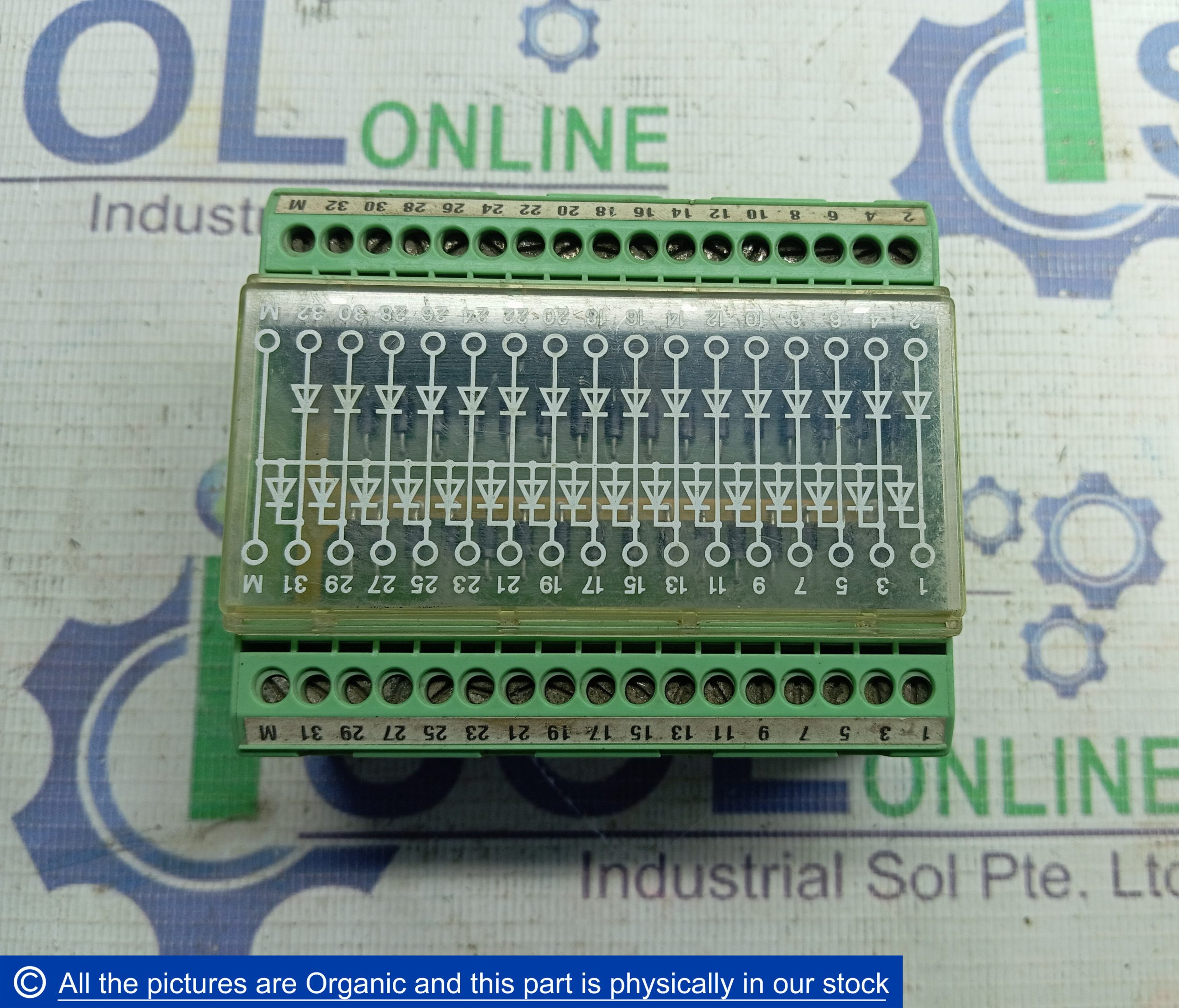 Phoenix Contact EMG 90-DIO 32M/LP Diode Block 2954785 Input Output ...