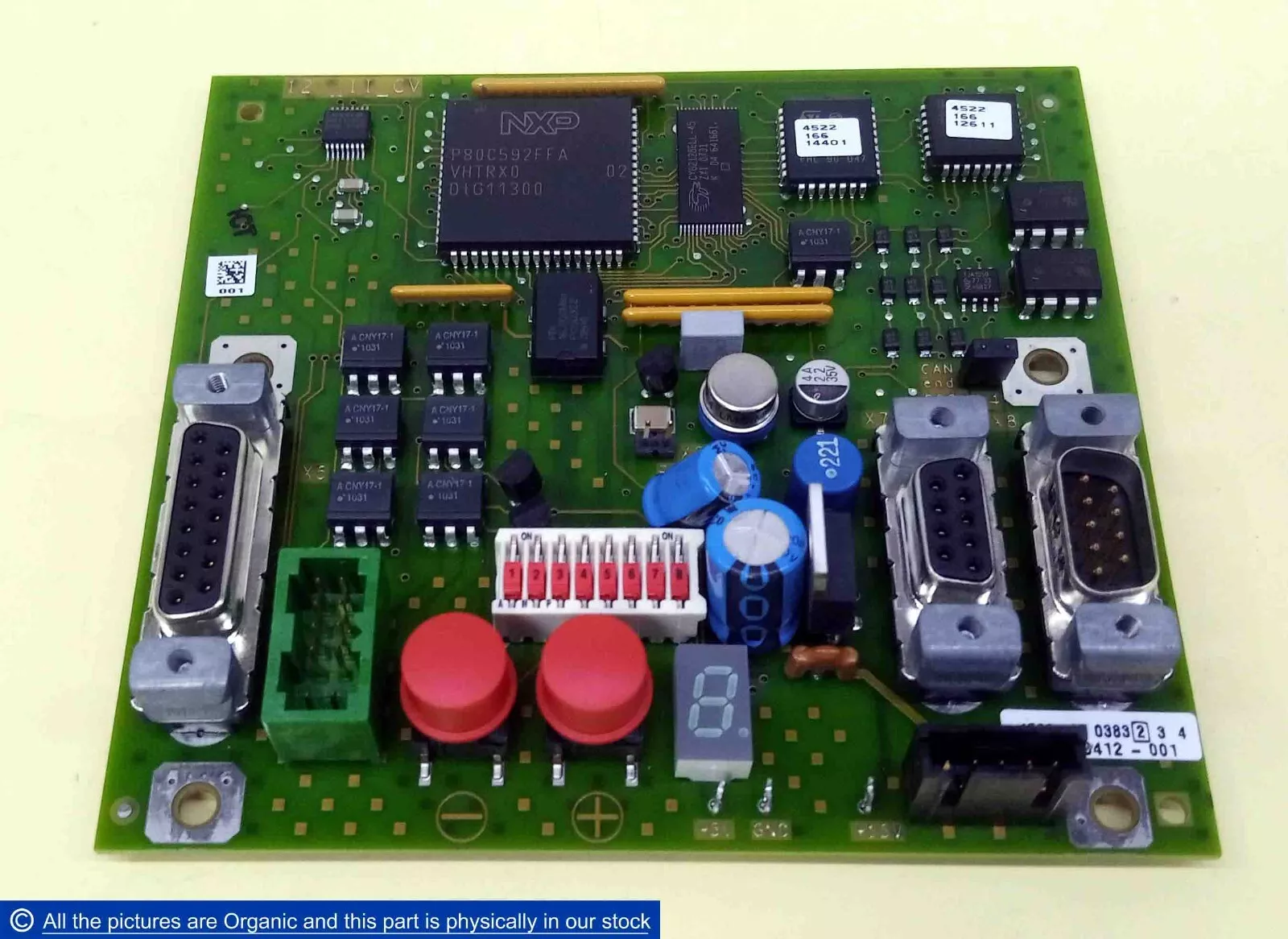 Philips 4522 167 03832 Interface Control Board 4522 166 14381 PCB 4522 166 14401 - Industrial ...