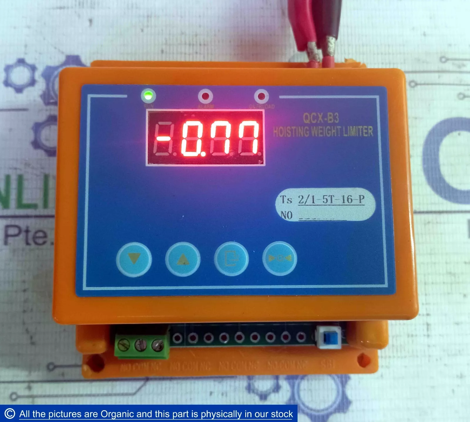 QCX-B3 Hoisting Weight Limiter Ts 2/1-5T-16-P Lifting Overload Protection Device - Industrial ...