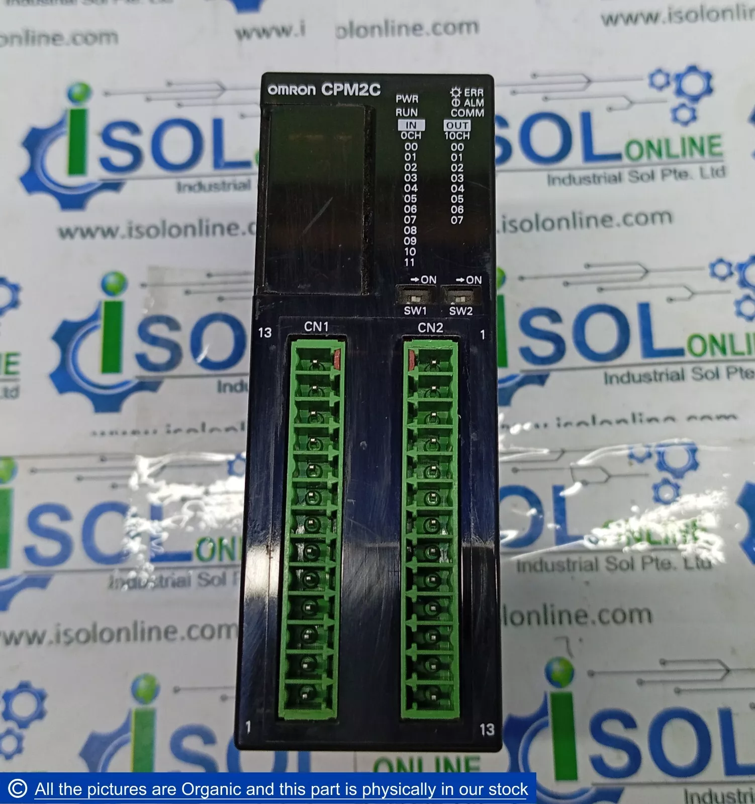 Omron CPM2C-20CDR-D Programmable Controller PLC CPM2C CPU Unit CPM2C20CDRD Japan - Industrial ...