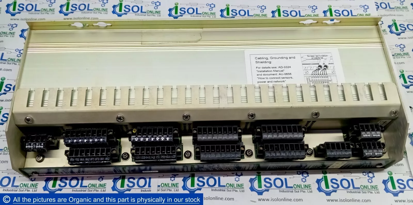 Kongsberg 8100154 Rev. F2 Remote Digital Input Module RDi-32 6200355 Rev. E1 - Industrial SOL ...